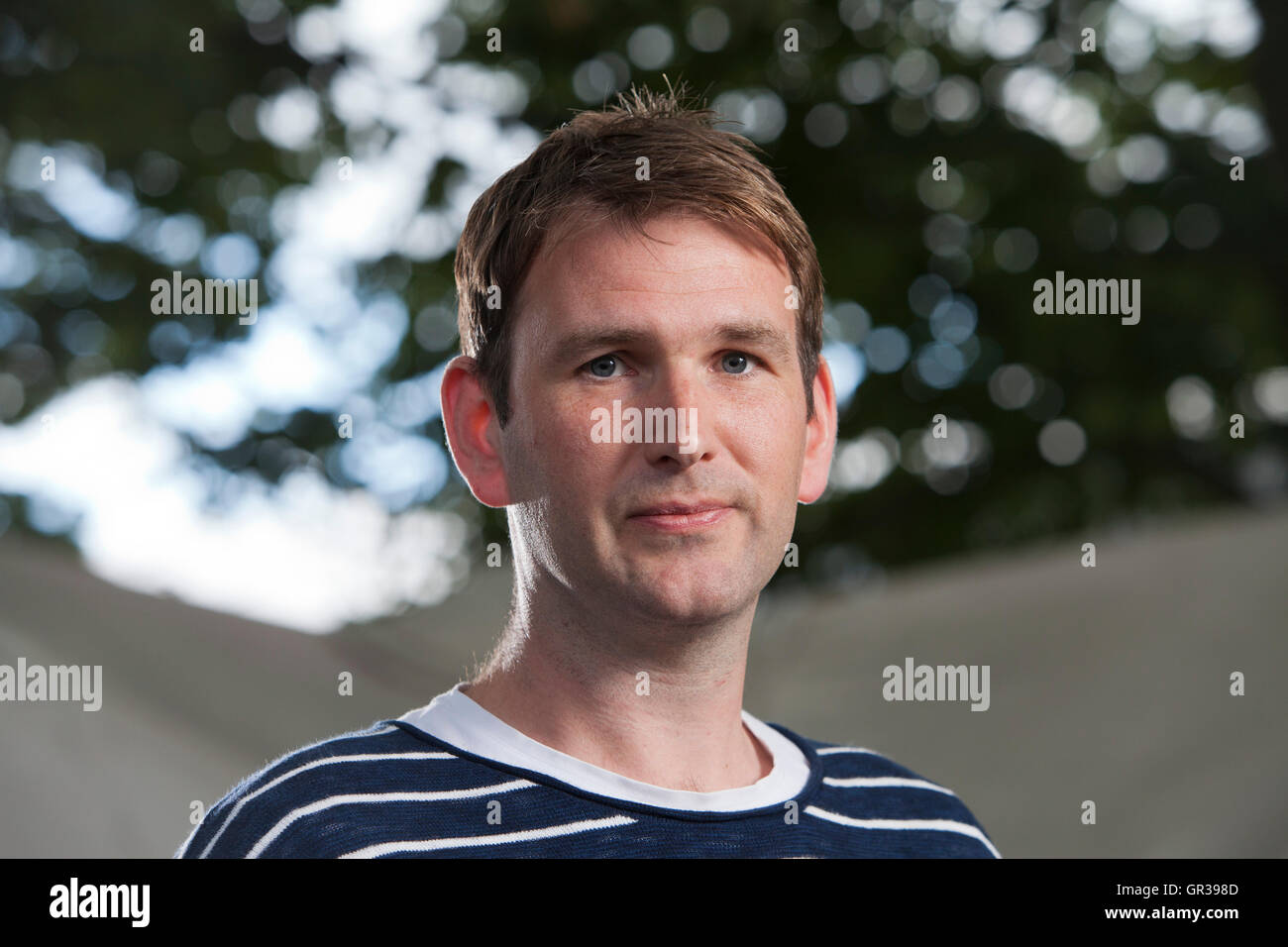 Andrew Hankinson, the British writer and journalist, at the Edinburgh ...