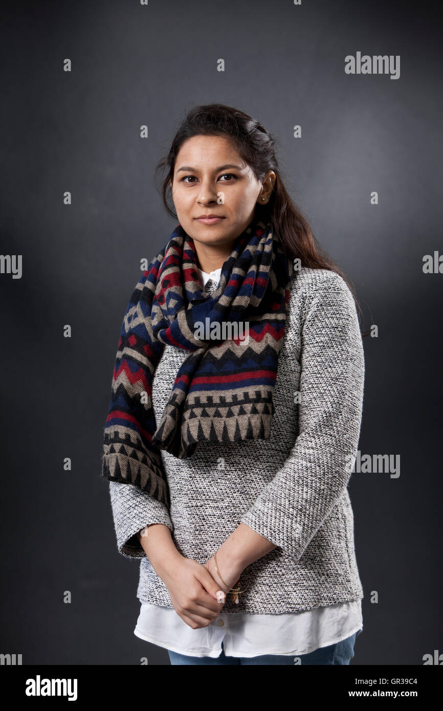 Mehreen Fatima, the Pakistani artist and illustrator, at the Edinburgh ...