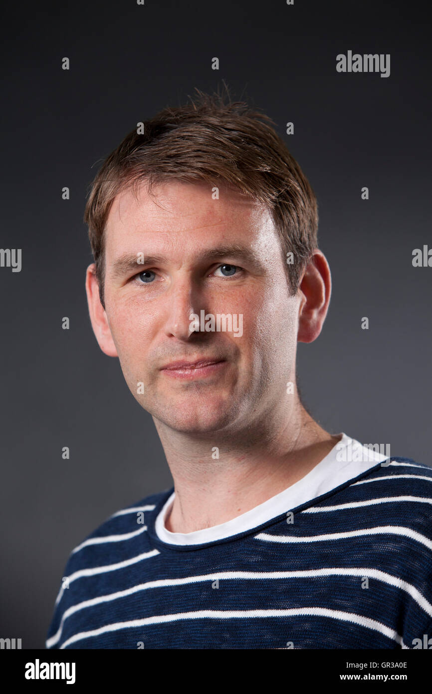 Andrew Hankinson, the British writer and journalist, at the Edinburgh ...