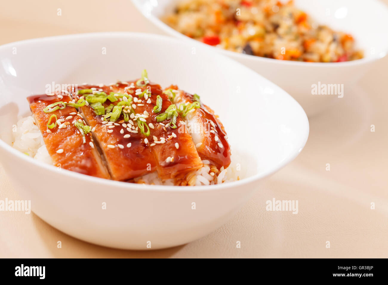 eel on rice,unaju, japanese unagi cuisine Stock Photo - Alamy