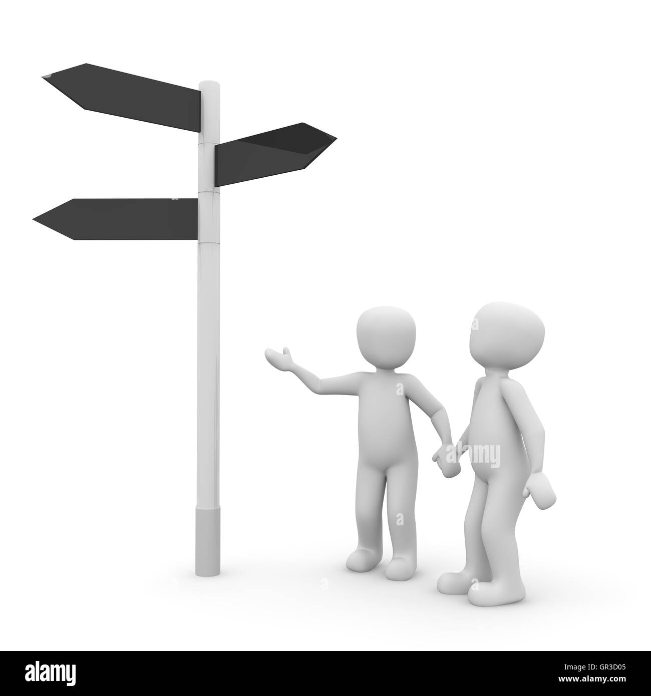 street sign black Stock Photo - Alamy