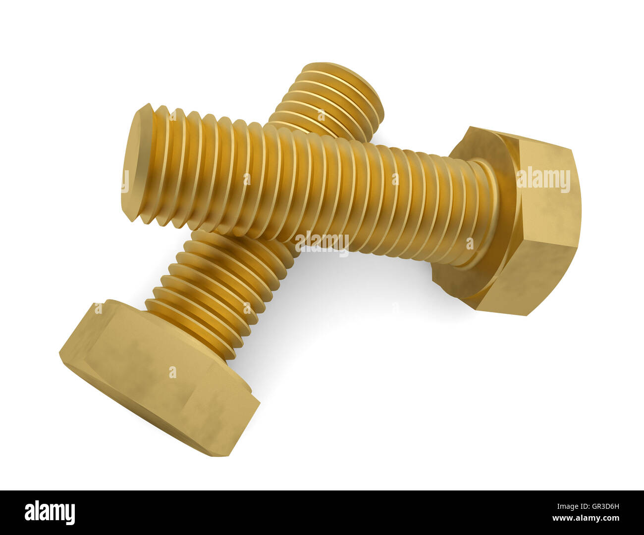 Two fitting parts Cut Out Stock Images & Pictures - Alamy
