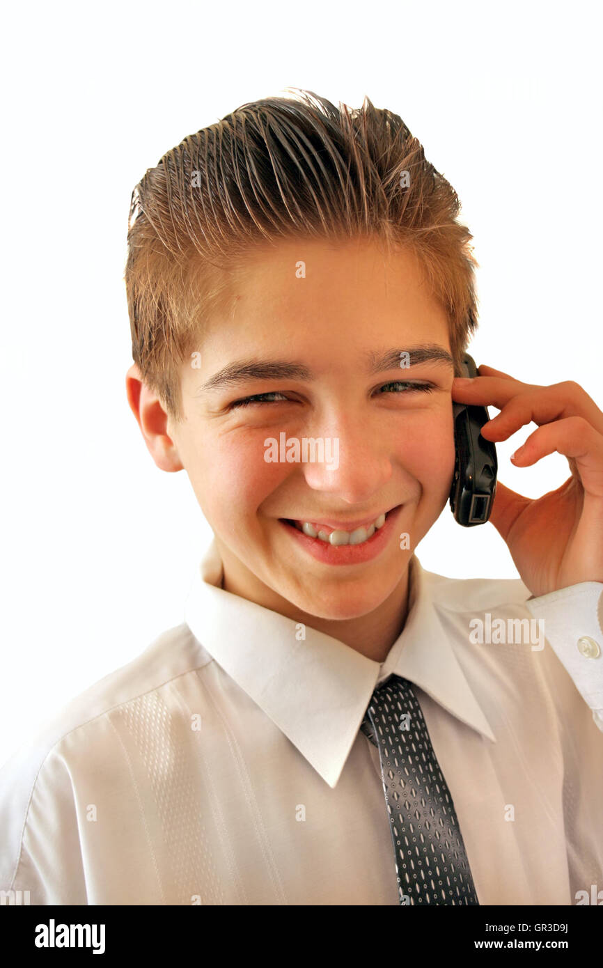 Boy speaking uniform hi-res stock photography and images - Alamy