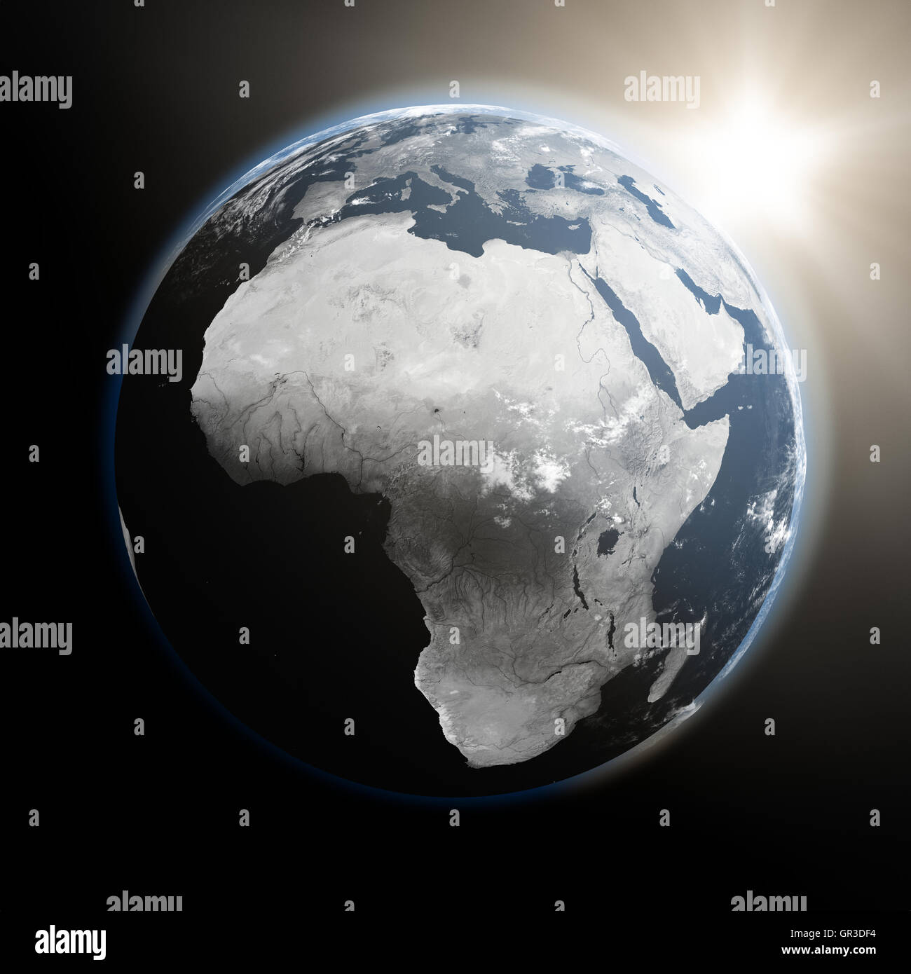 Solar light africa hi-res stock photography and images - Alamy