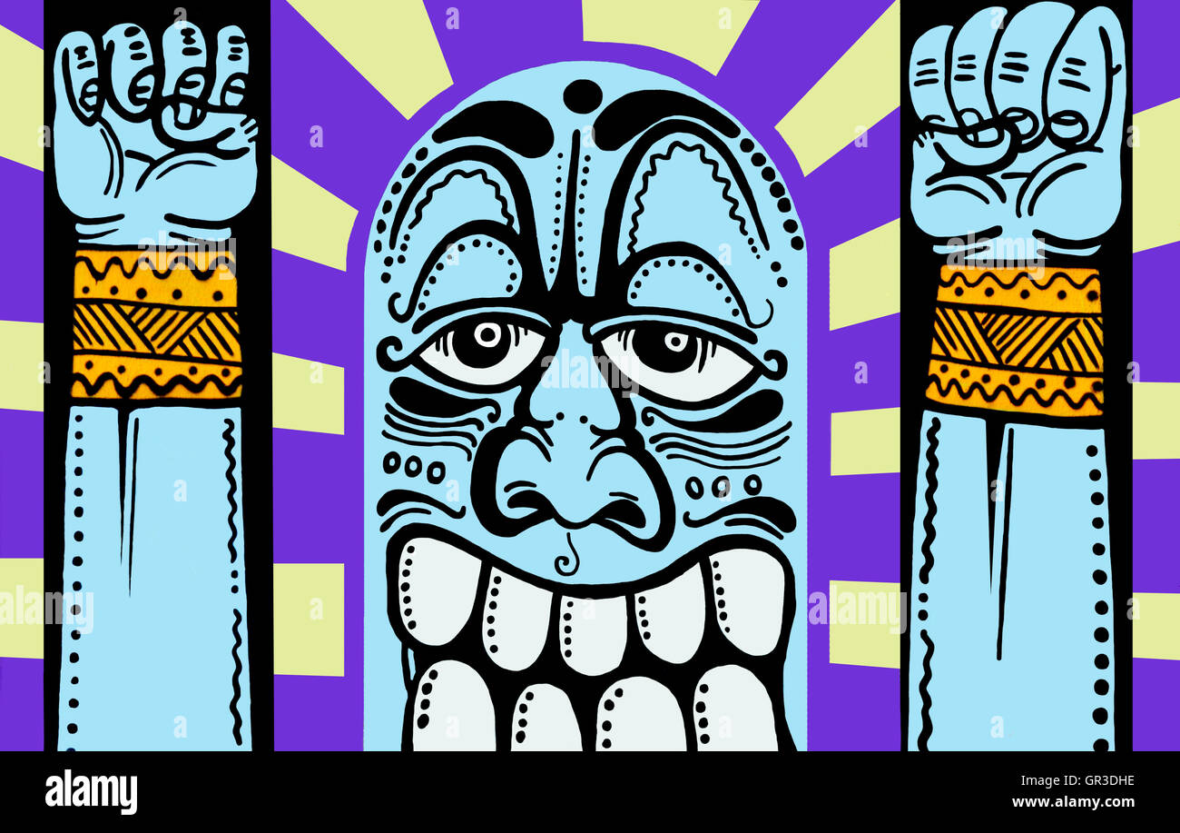 street art character Stock Photo - Alamy