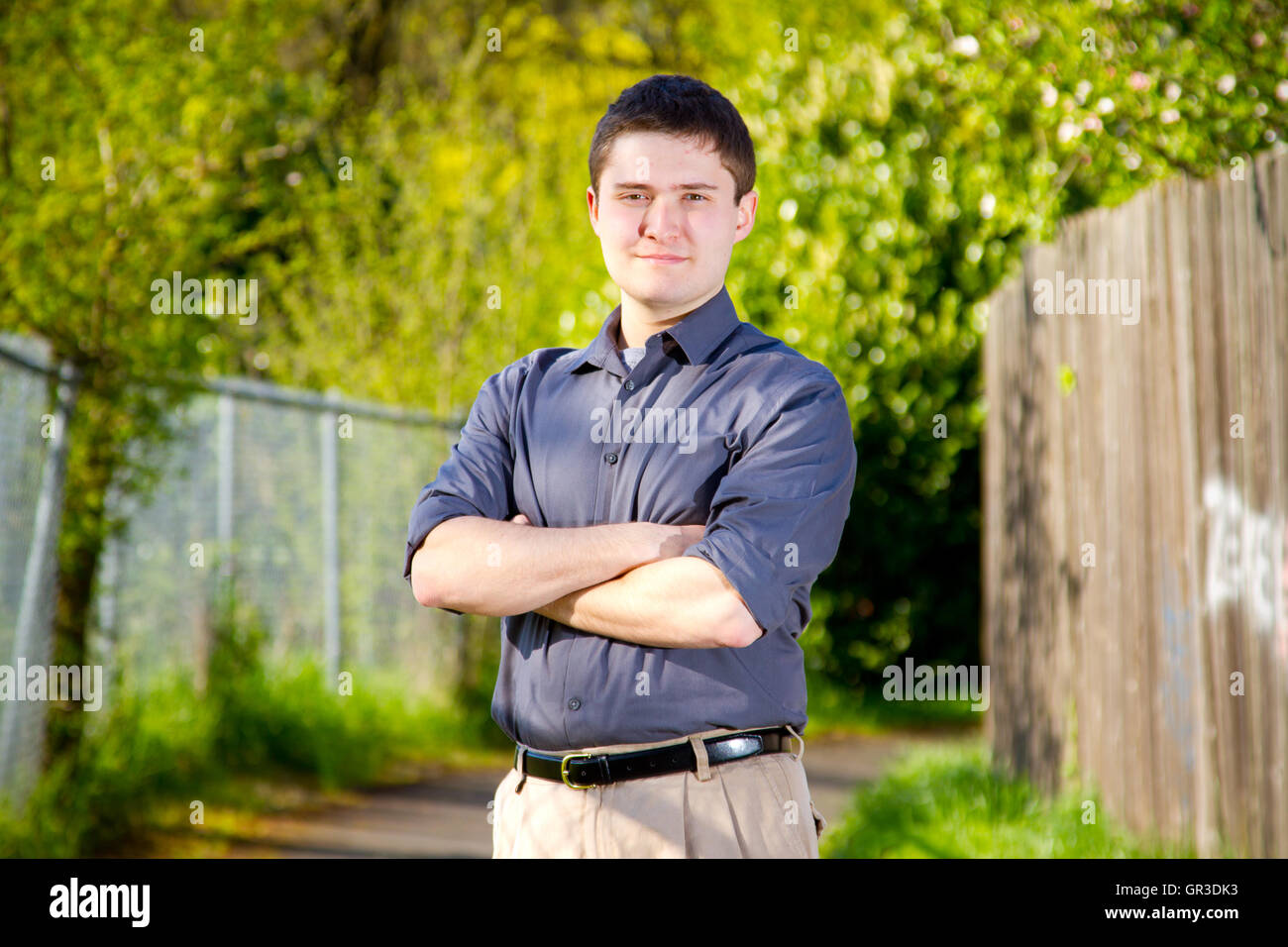 Business Professional Outdoors Portraits Stock Photo - Alamy