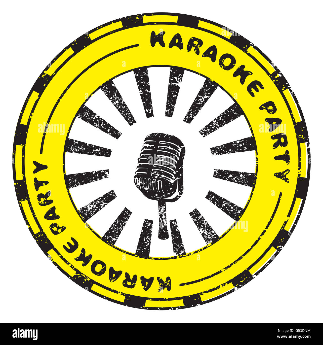 Karaoke party design hi-res stock photography and images - Alamy