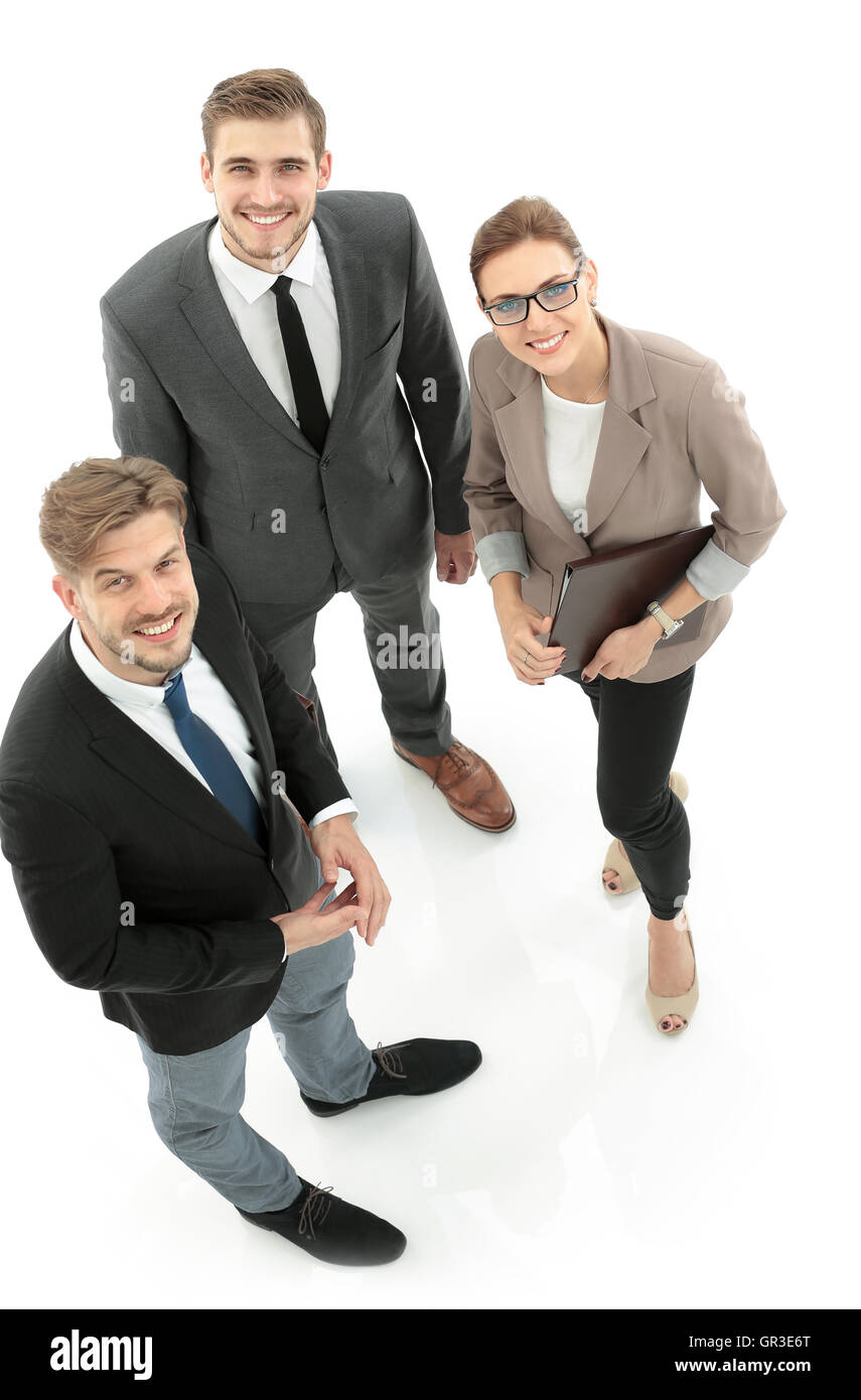 Group of successful business people looking confident Stock Photo - Alamy