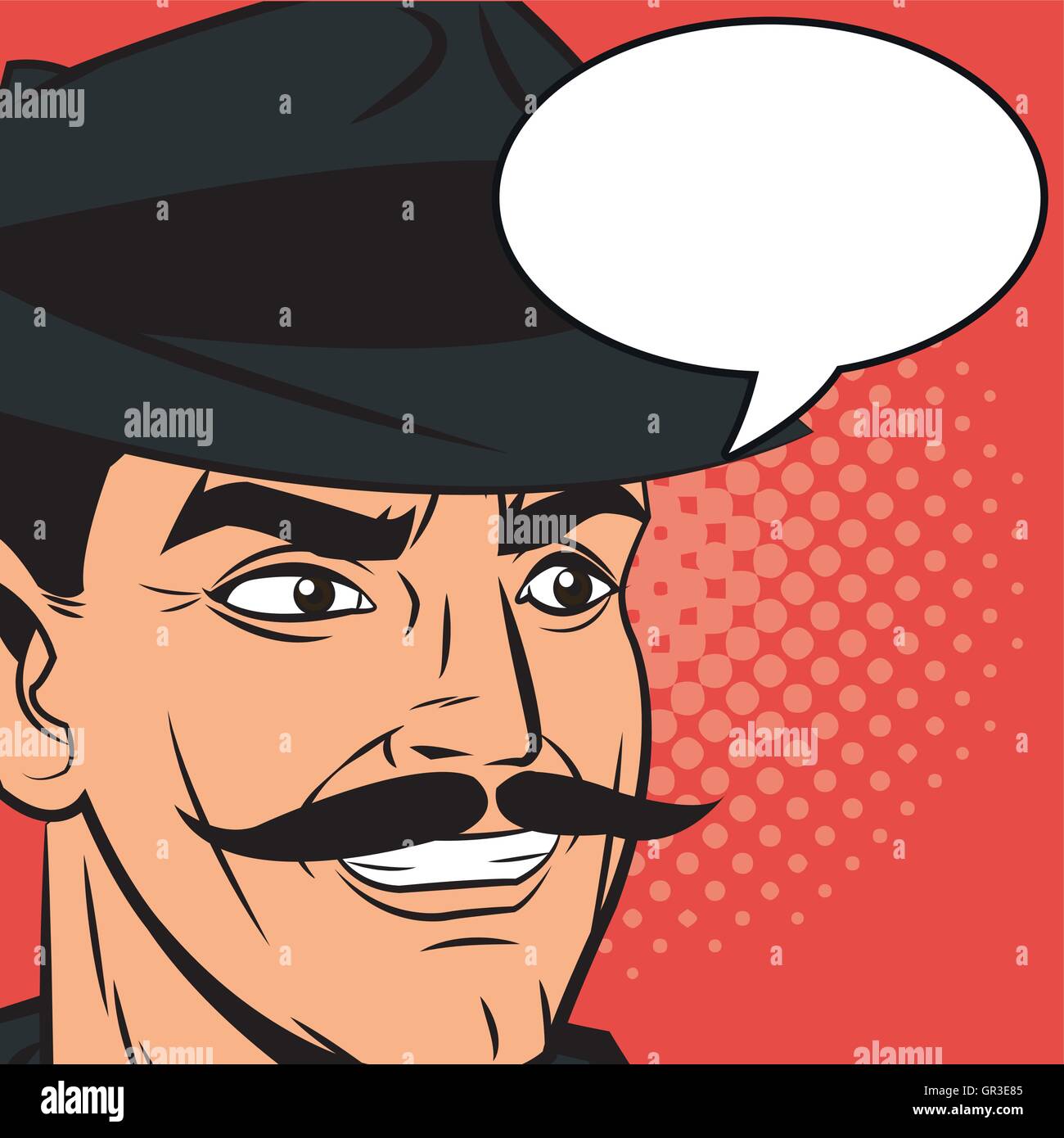 man cartoon pop art and retro design Stock Vector Image & Art - Alamy