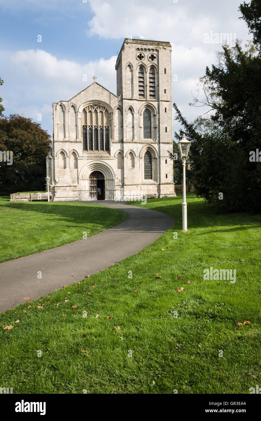 Malton Priory, Old Malton, North Yorkshire, England, is near to the ...