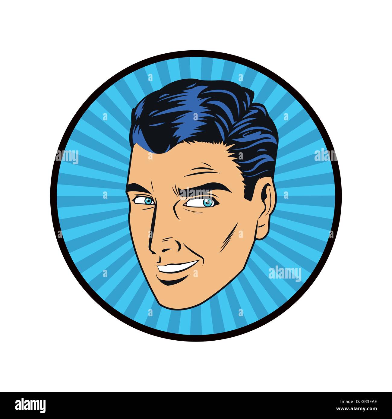 man cartoon pop art and retro design Stock Vector Image & Art - Alamy