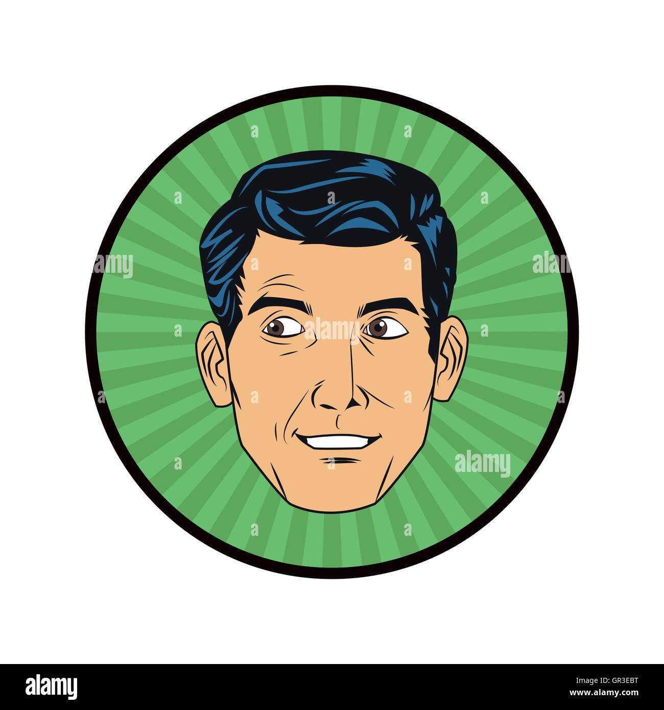 man cartoon pop art and retro design Stock Vector Image & Art - Alamy