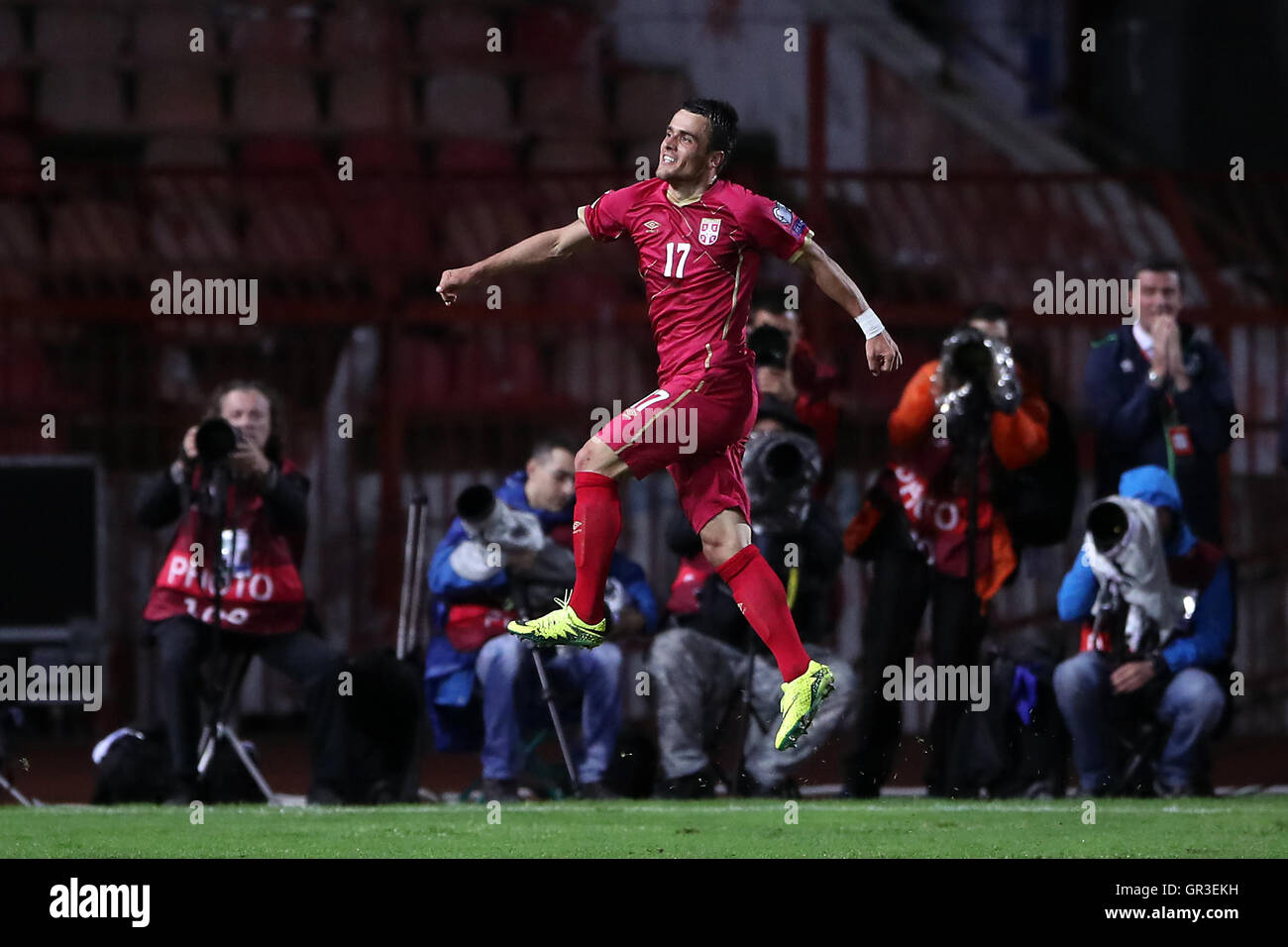 Filip kostic celebrate hi-res stock photography and images - Alamy