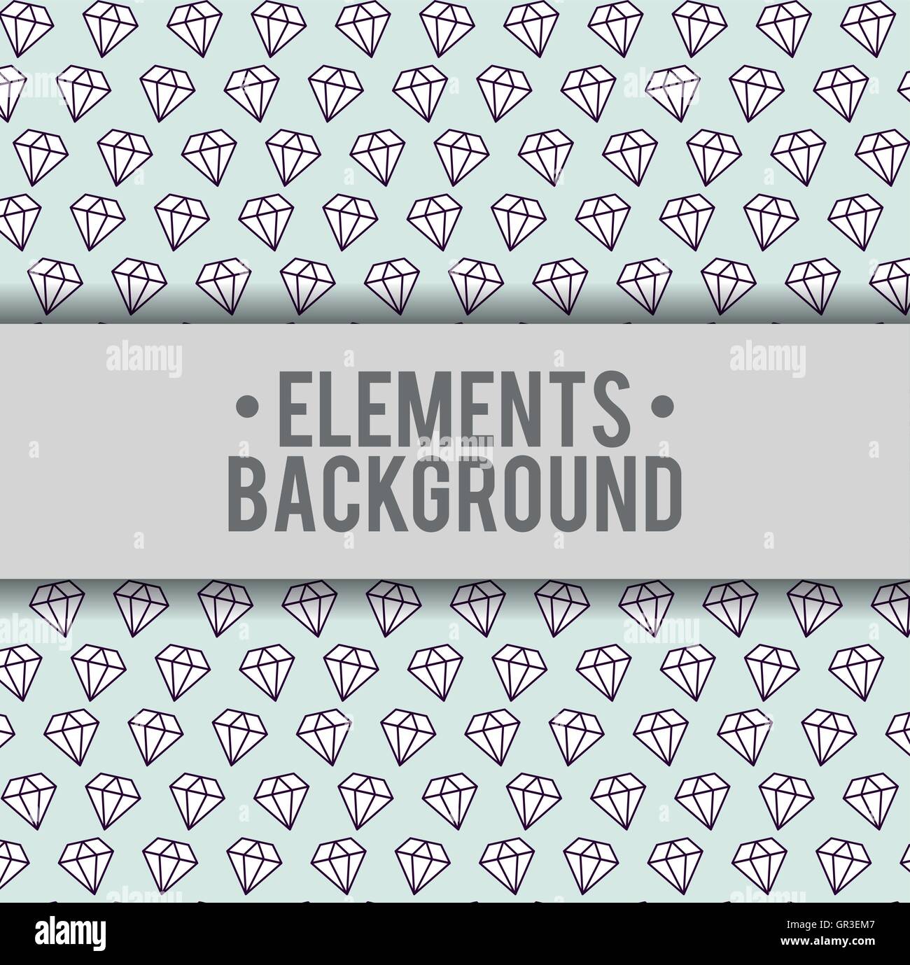 diamonds background elements design Stock Vector Image & Art - Alamy