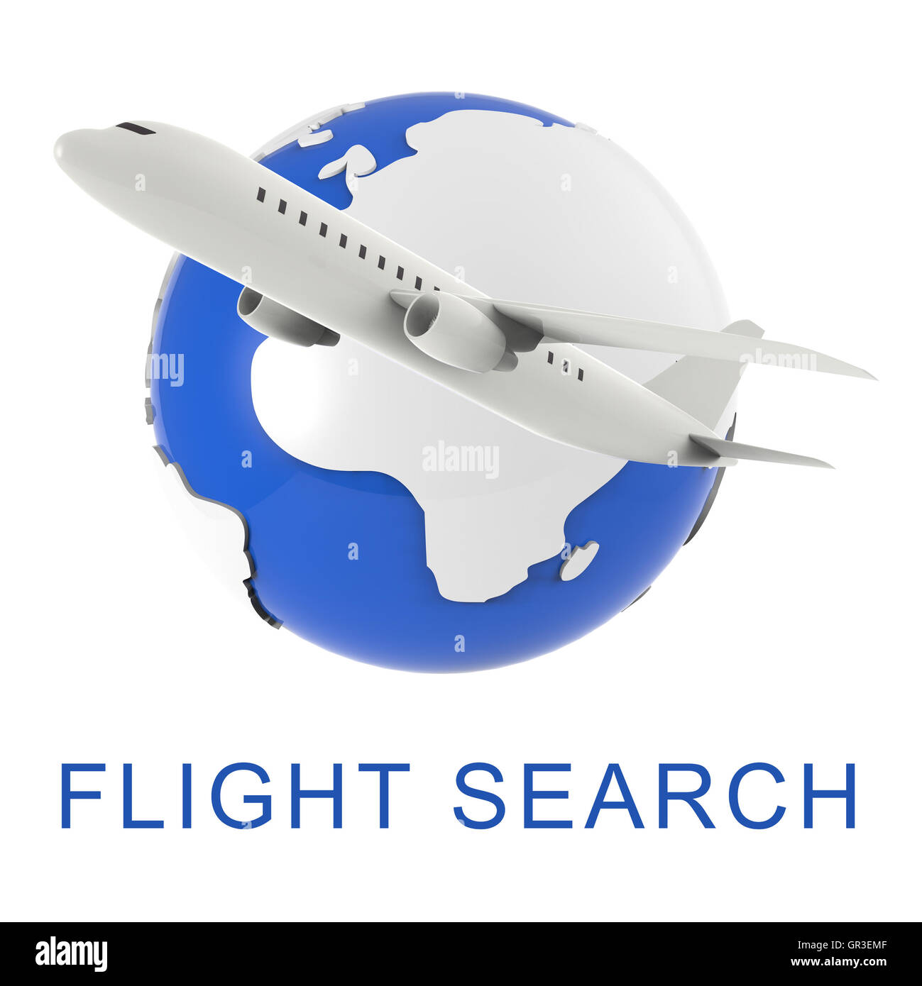 Researching flight data Cut Out Stock Images & Pictures - Alamy