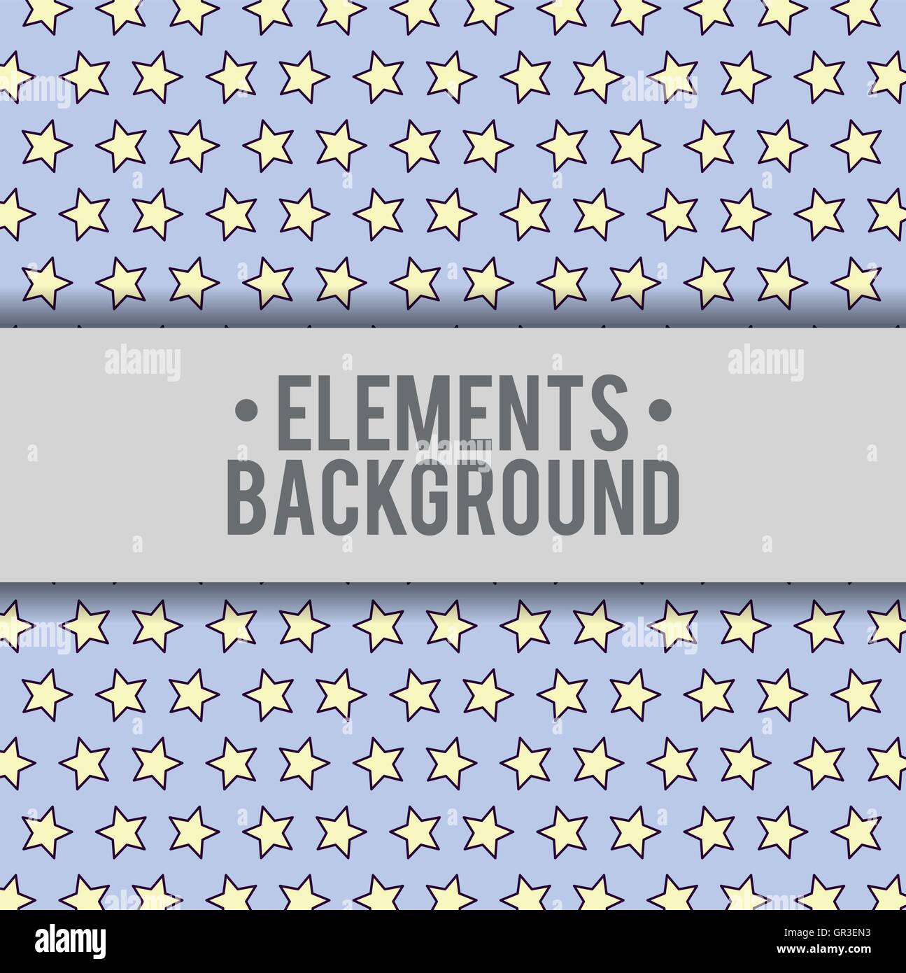 stars background elements design Stock Vector Image & Art - Alamy