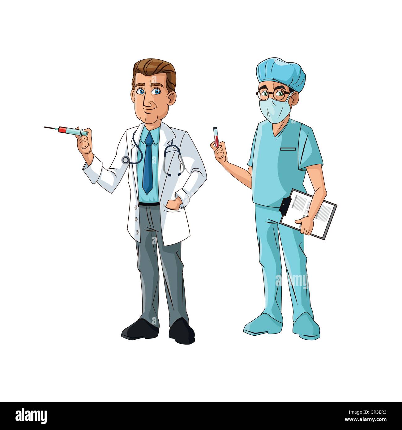 Doctor man cartoon design Stock Vector Image & Art - Alamy
