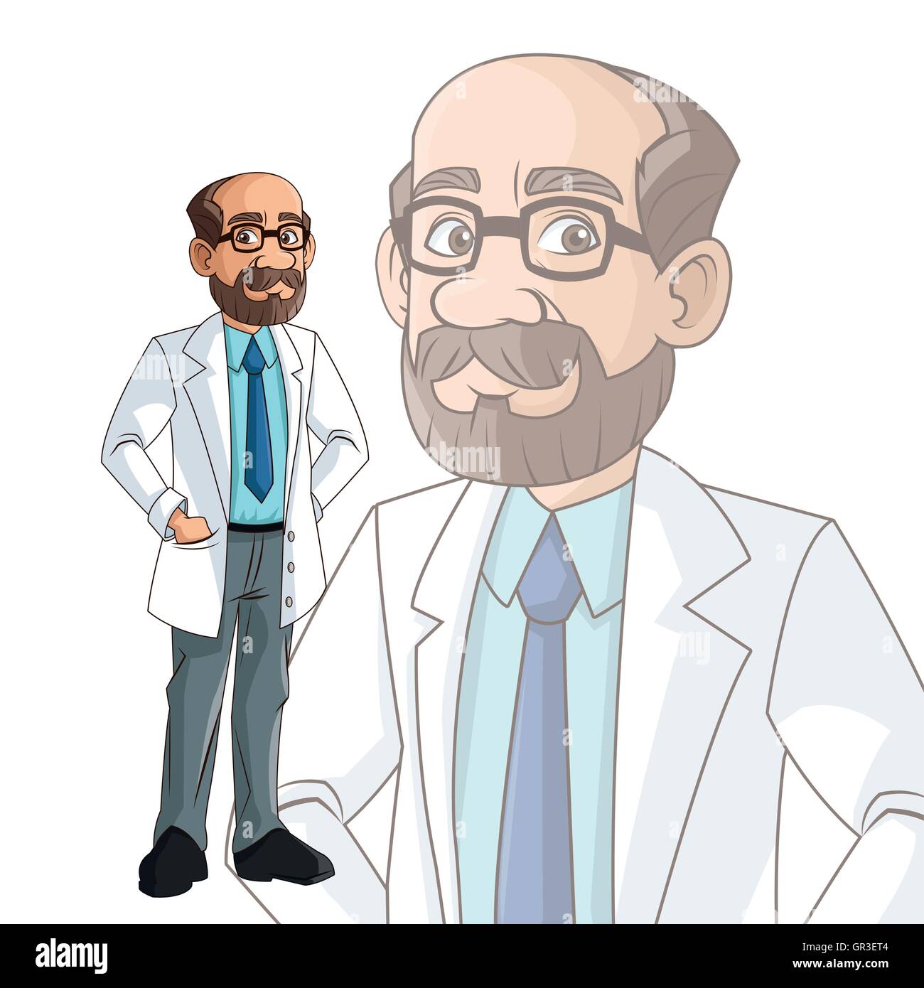 Doctor man cartoon design Stock Vector Image & Art - Alamy