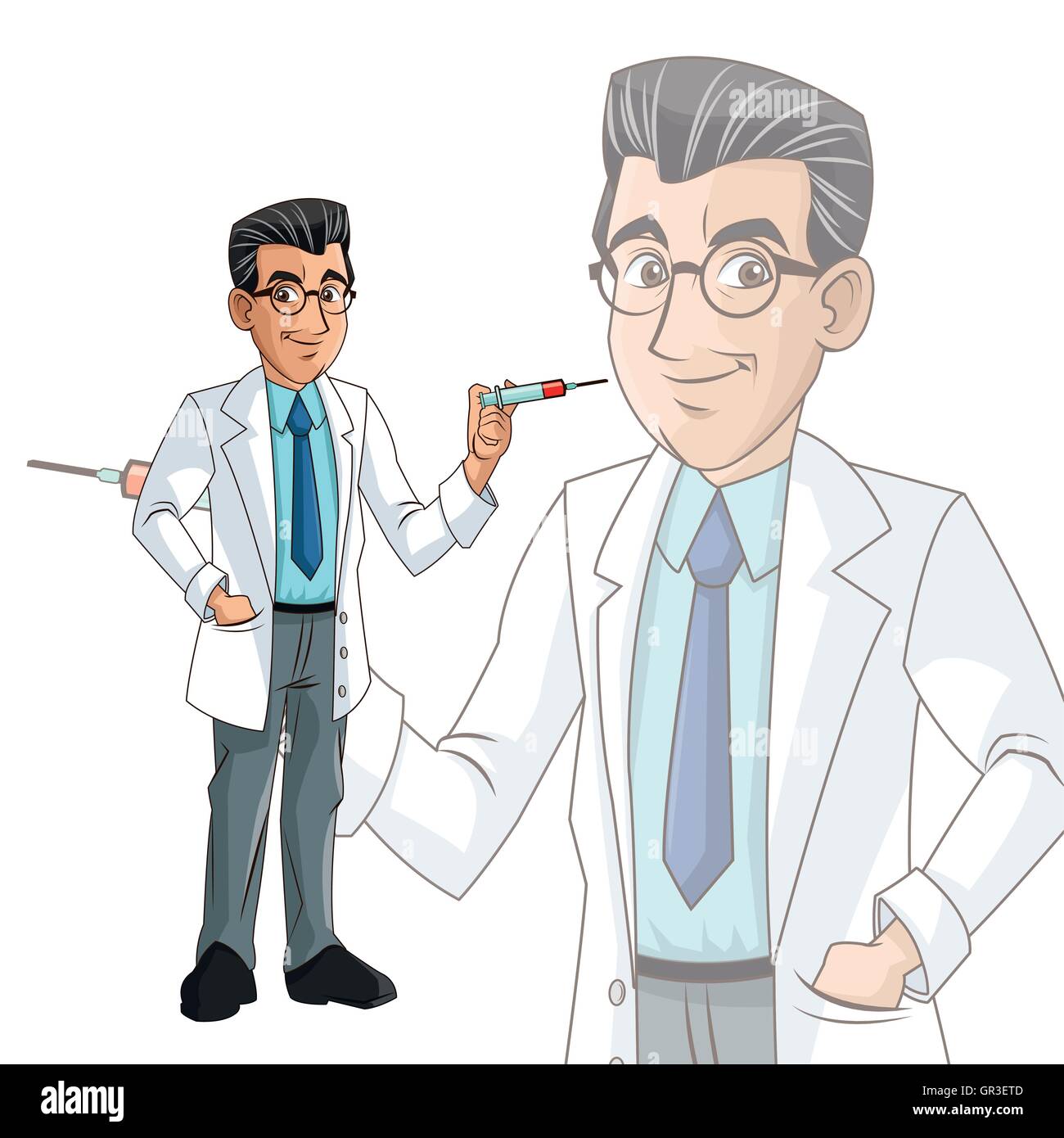 Doctor man cartoon design Stock Vector Image & Art - Alamy