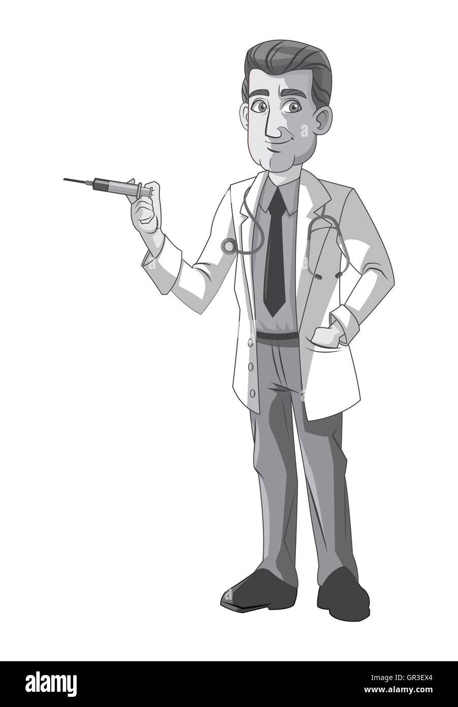 Doctor man cartoon design Stock Vector Image & Art - Alamy