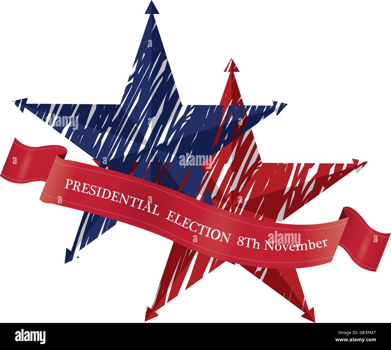 United states of America Election day, Vector illustration Stock Vector ...