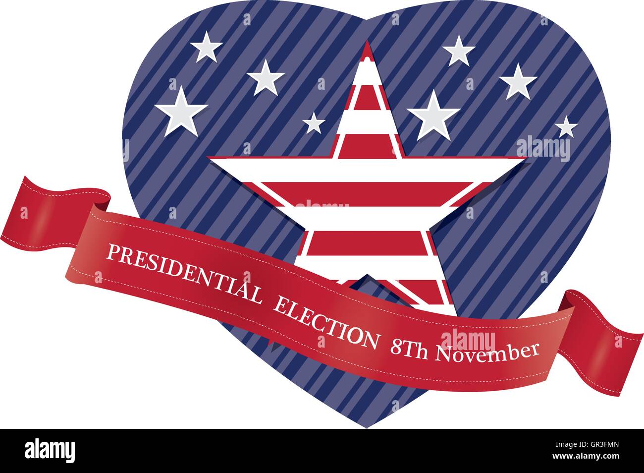 United states of America Election day, Vector illustration Stock Vector ...