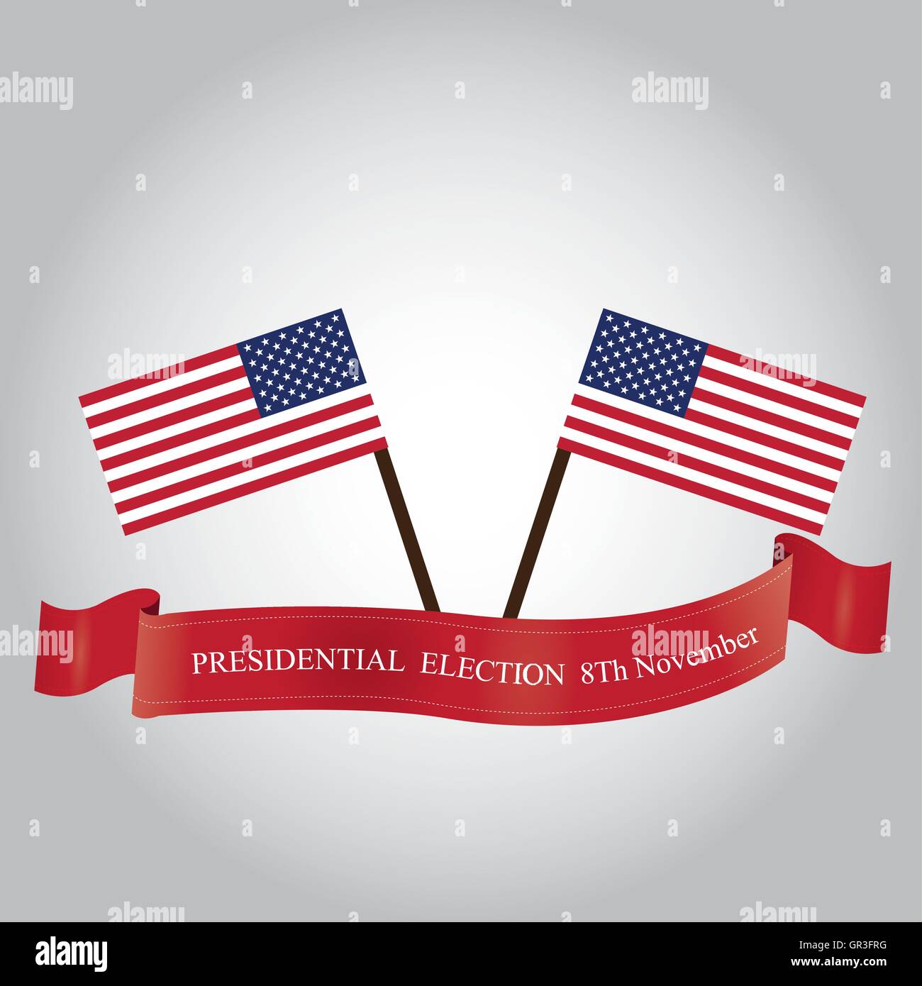 United states of America Election day, Vector illustration Stock Vector ...