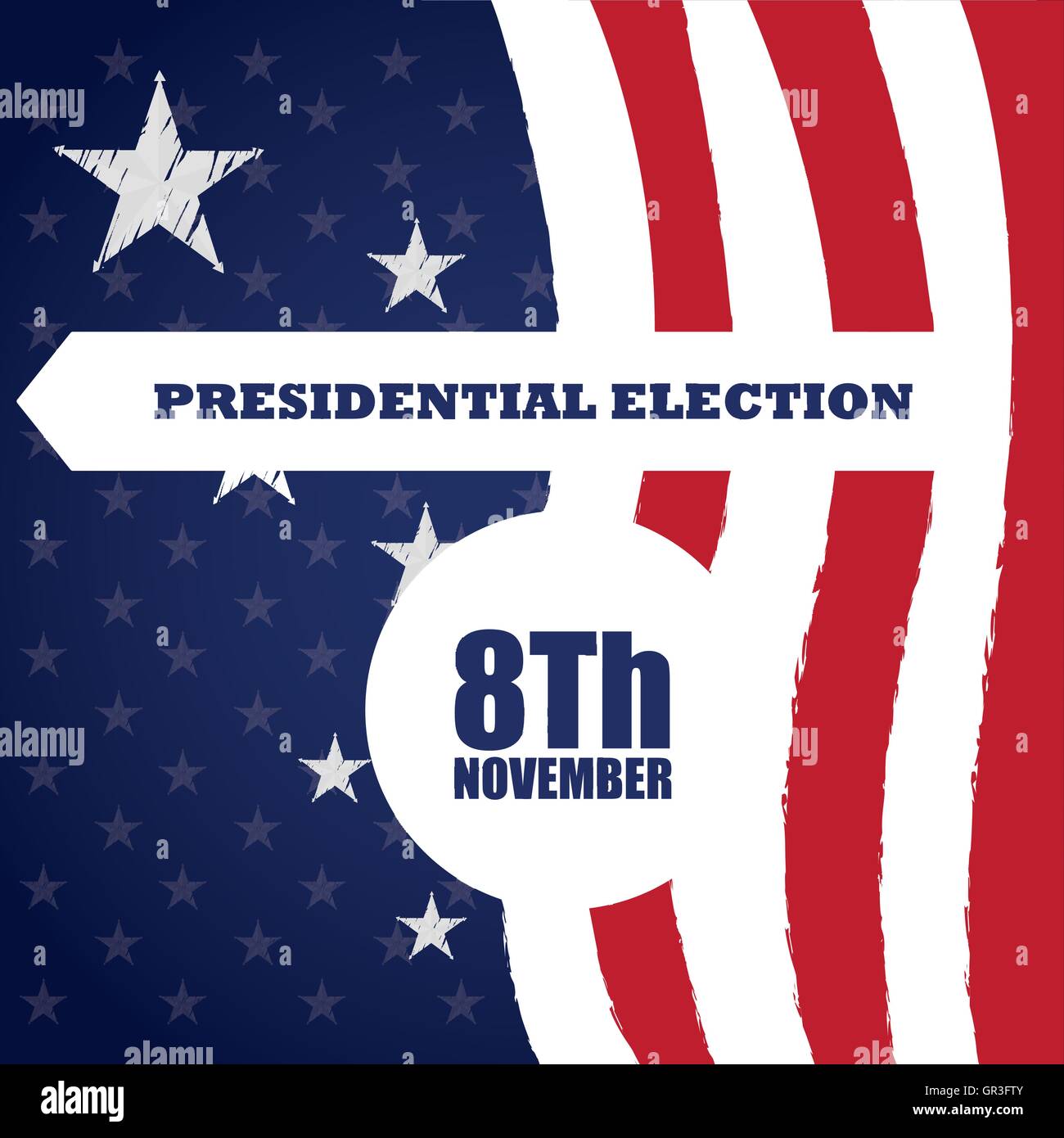 United states of America Election day, Vector illustration Stock Vector ...