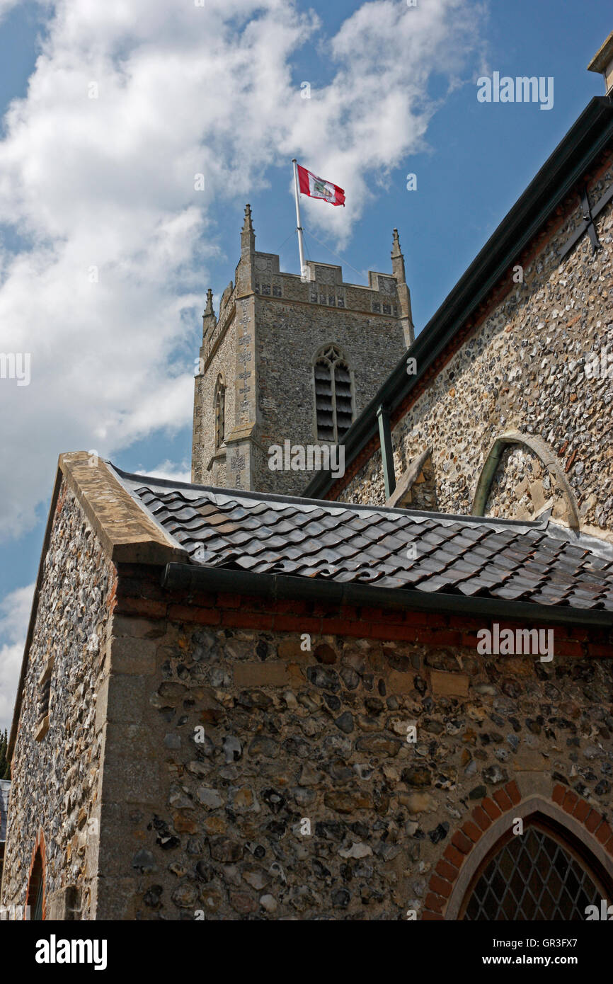 St Michael's Church, Reepham, Norfolk Stock Photo - Alamy
