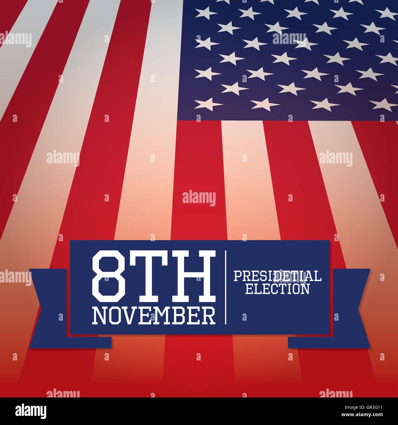 United states of America Election day, Vector illustration Stock Vector ...