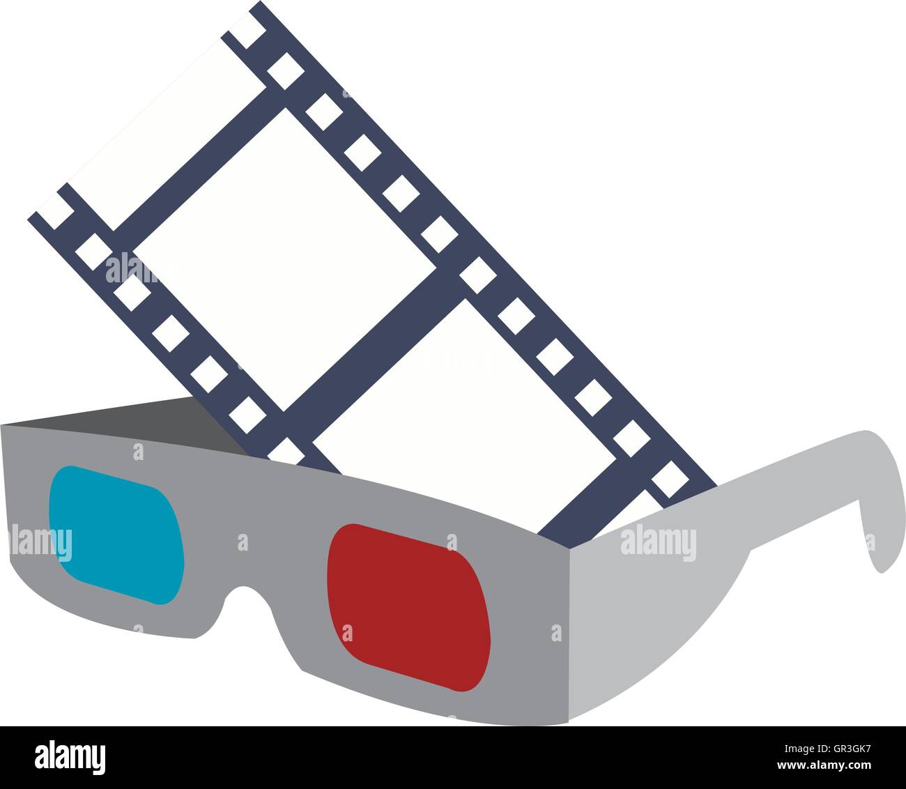 3d glasses cinema movie design Stock Vector Image & Art - Alamy