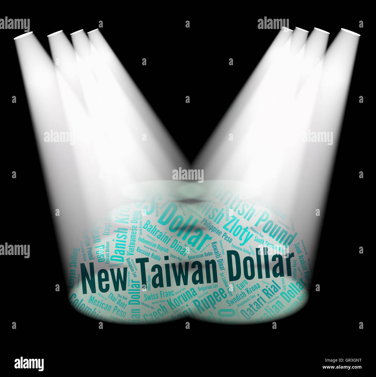 New Taiwan Dollar Showing Foreign Currency And Twd Stock Photo - Alamy
