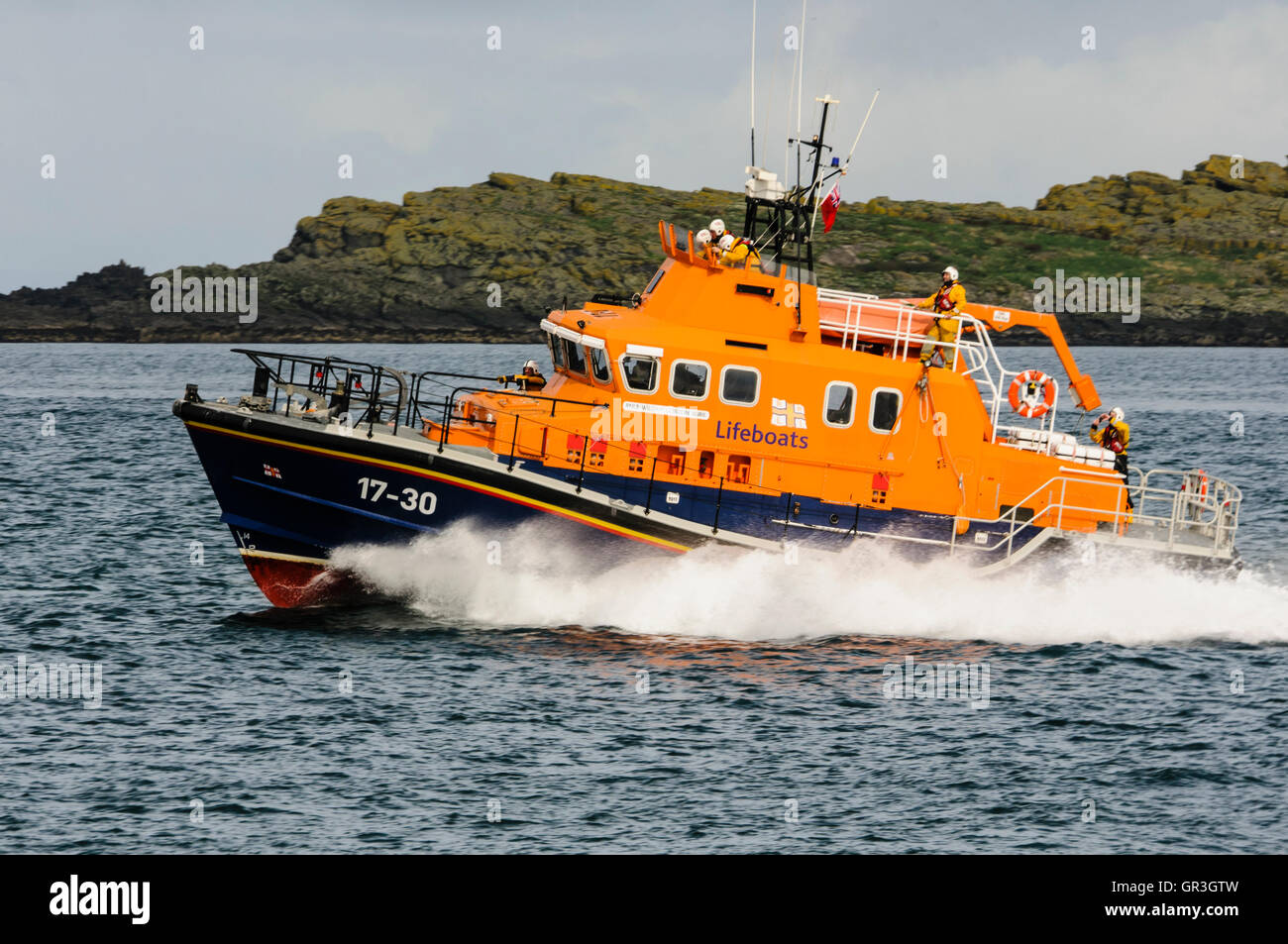 Portrush Lifeboat, RNLB William Gordon Burr Stock Photo - Alamy