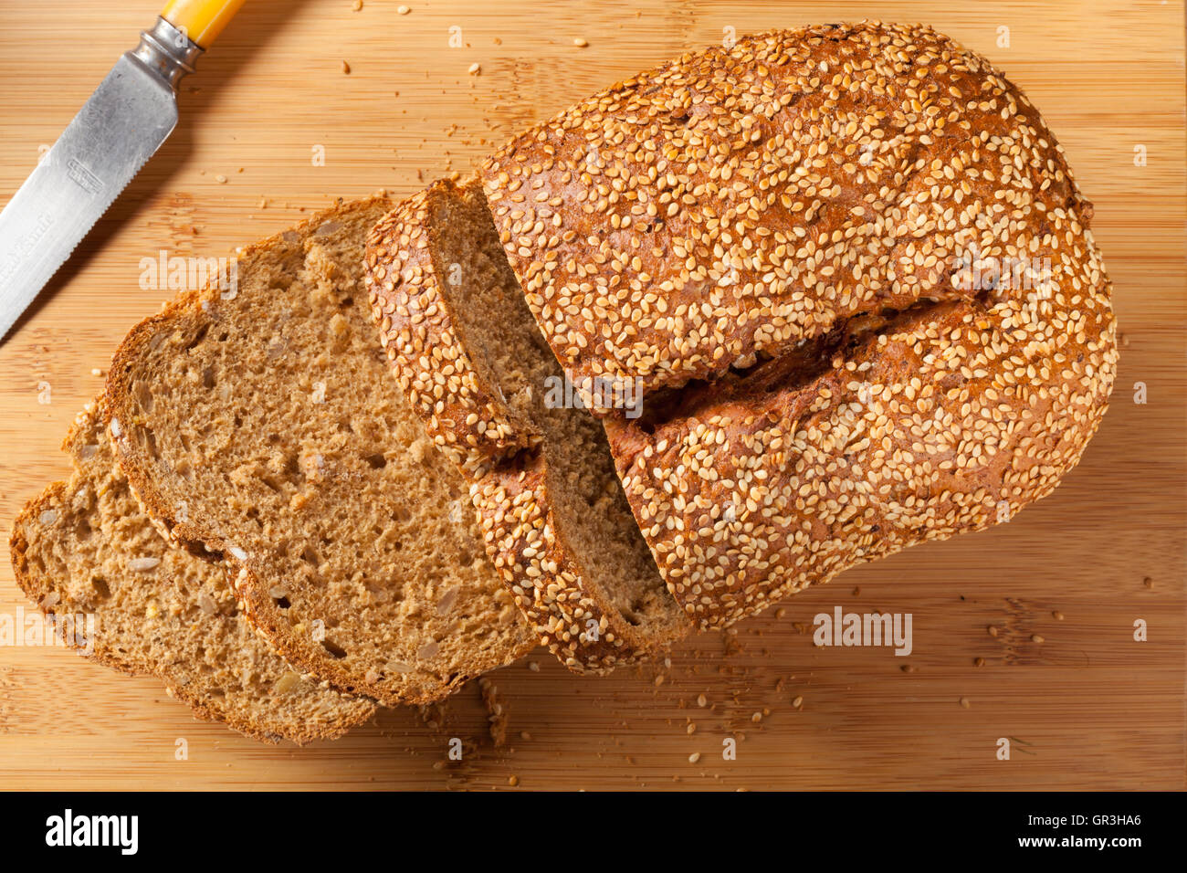 Country Style Bread Loaf Stock Photo - Alamy