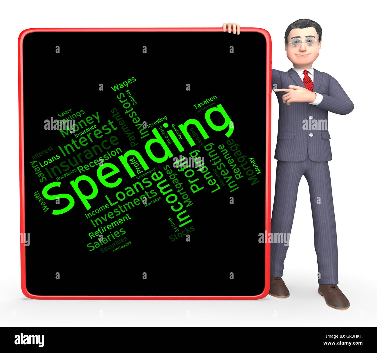 Spending word hi-res stock photography and images - Alamy