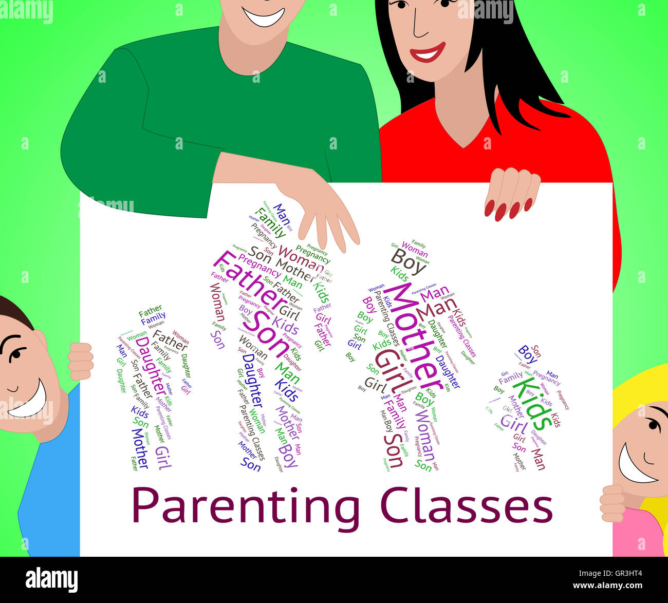 Mom baby child classroom hi-res stock photography and images - Alamy