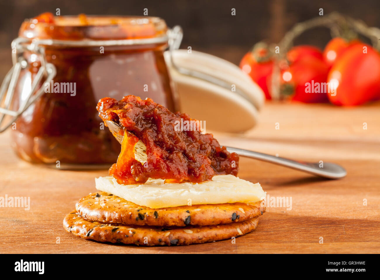 Chutney for cheese hi-res stock photography and images - Alamy