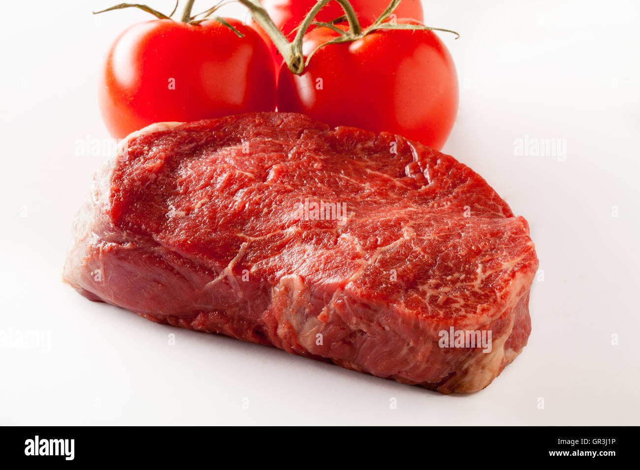 Beef Fillet Steak Raw Stock Photo - Alamy