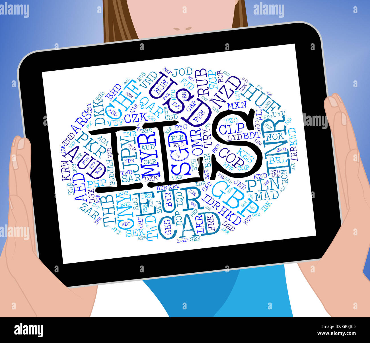 Ils Currency Indicating Forex Trading And Word Stock Photo - Alamy