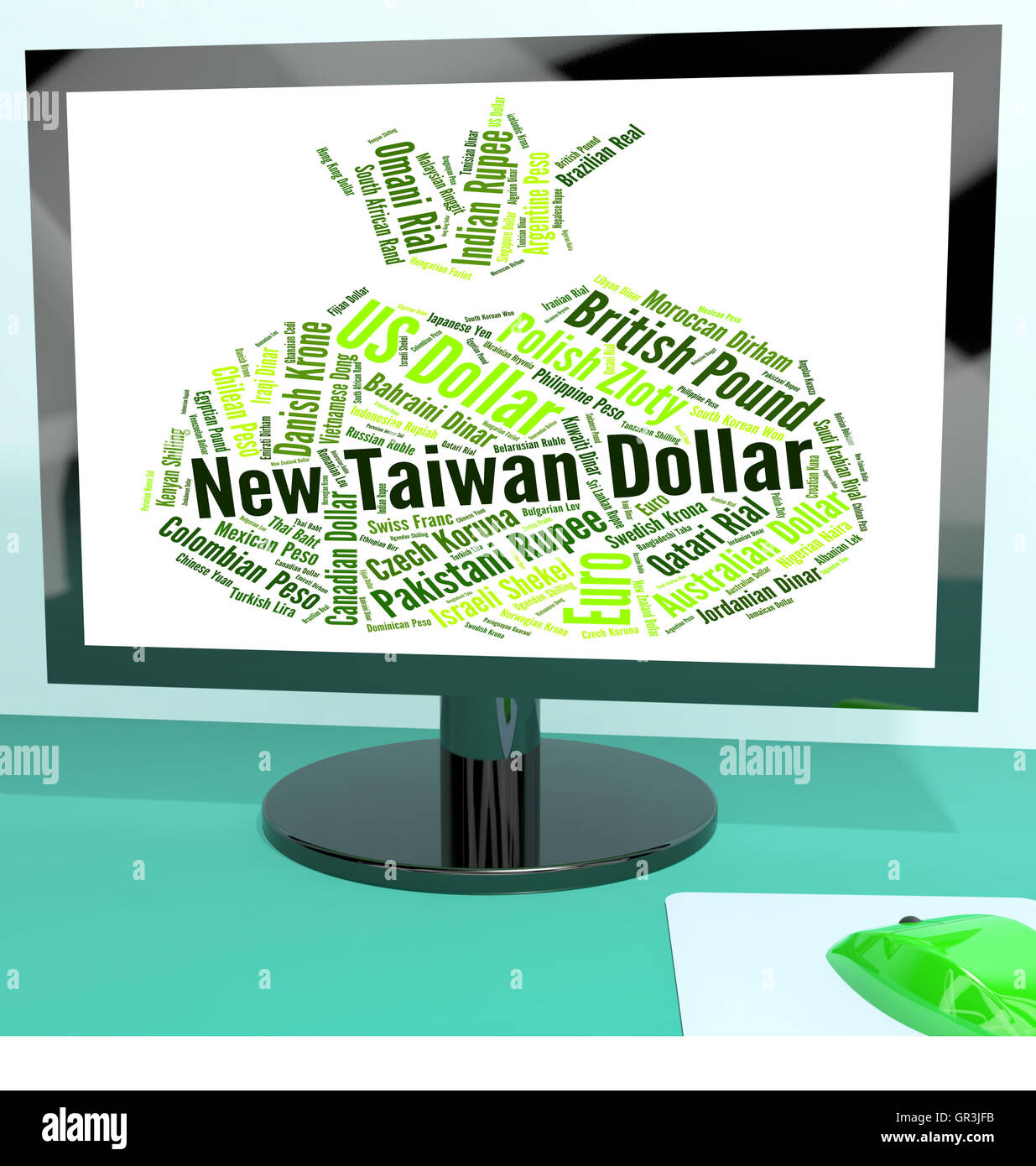New Taiwan Dollar Representing Worldwide Trading And Fx Stock Photo - Alamy
