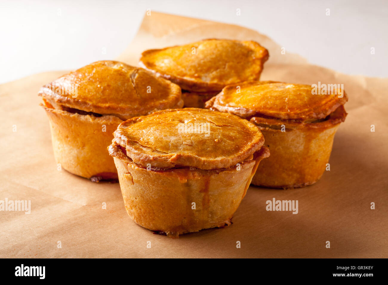 Homemade Pork Pies Stock Photo - Alamy