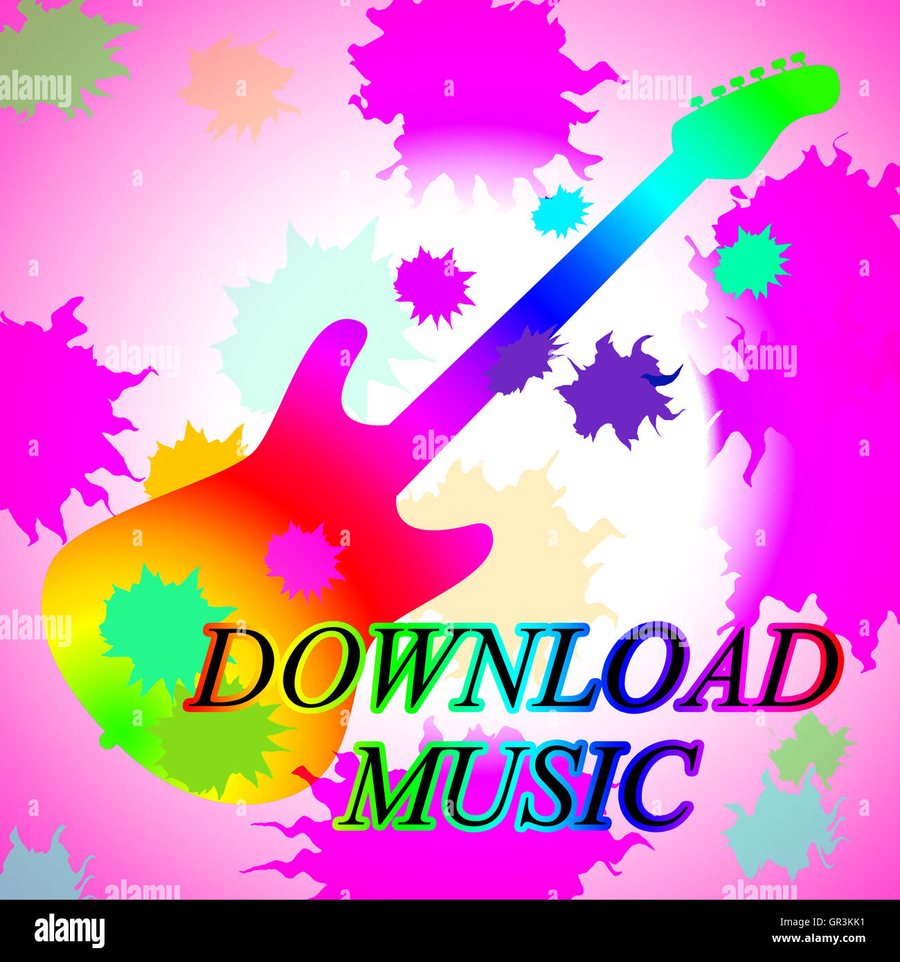 Download Music Representing Sound Track And Musical Stock Photo - Alamy