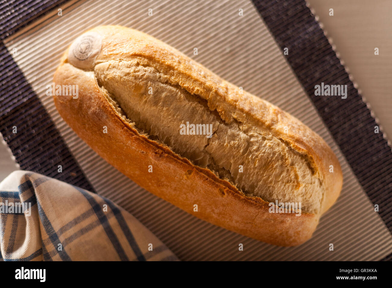 Country Style Bread Loaf Stock Photo - Alamy