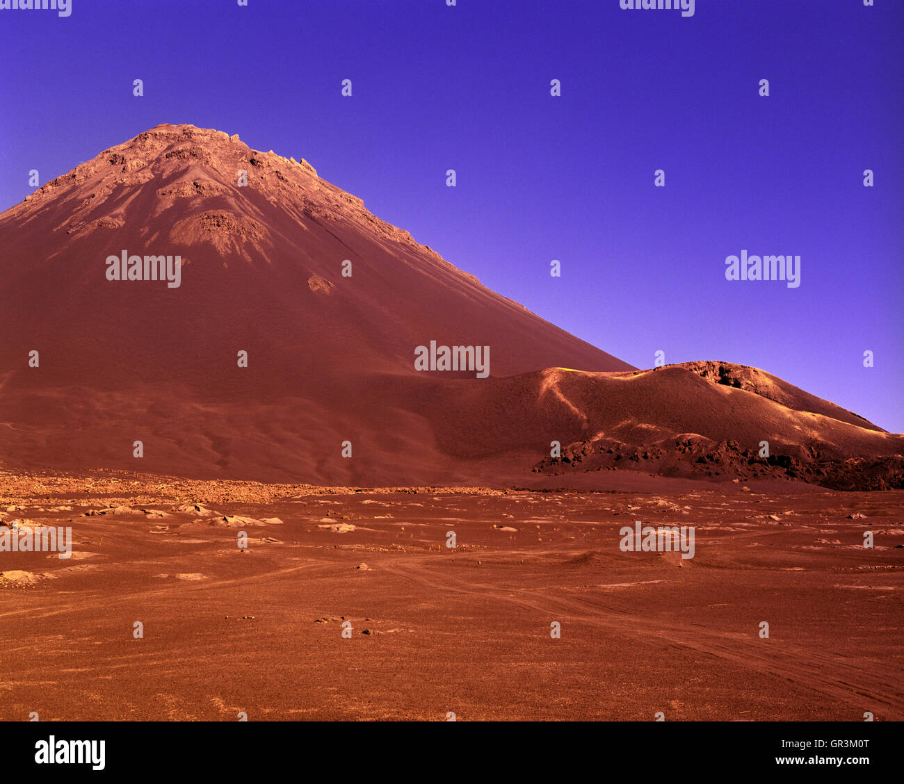 Pico de Fogo. Fogo, Cape Verde Islands, Africa. Pico do Fogo pronounced ...