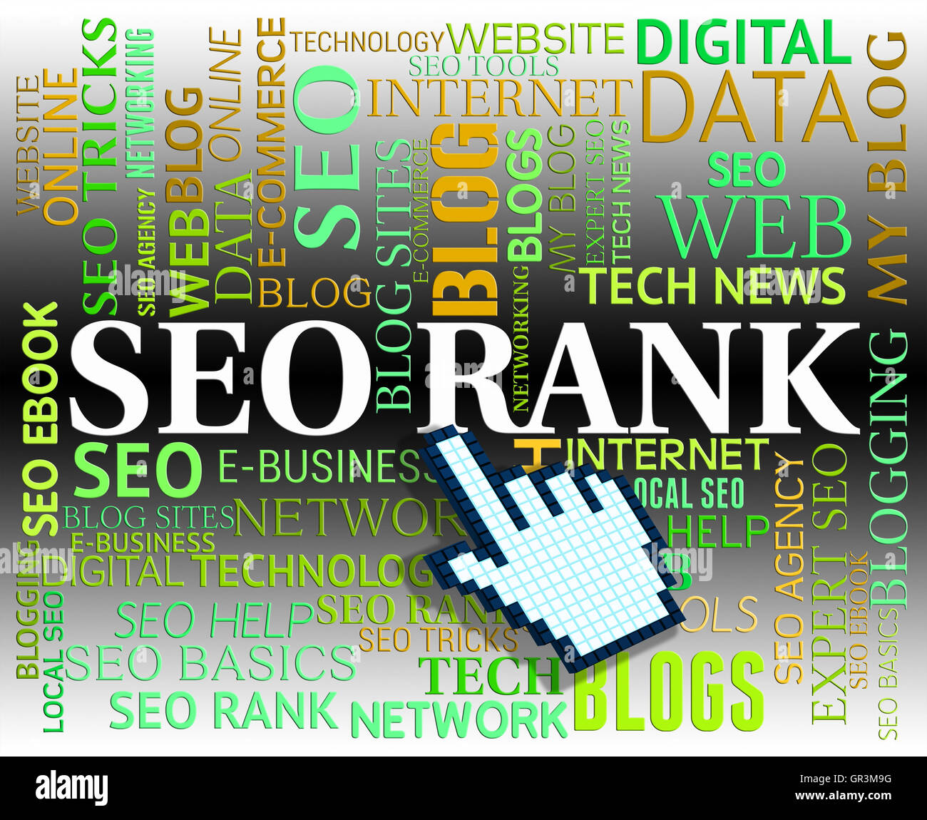 Seo rank showing web hi-res stock photography and images - Alamy