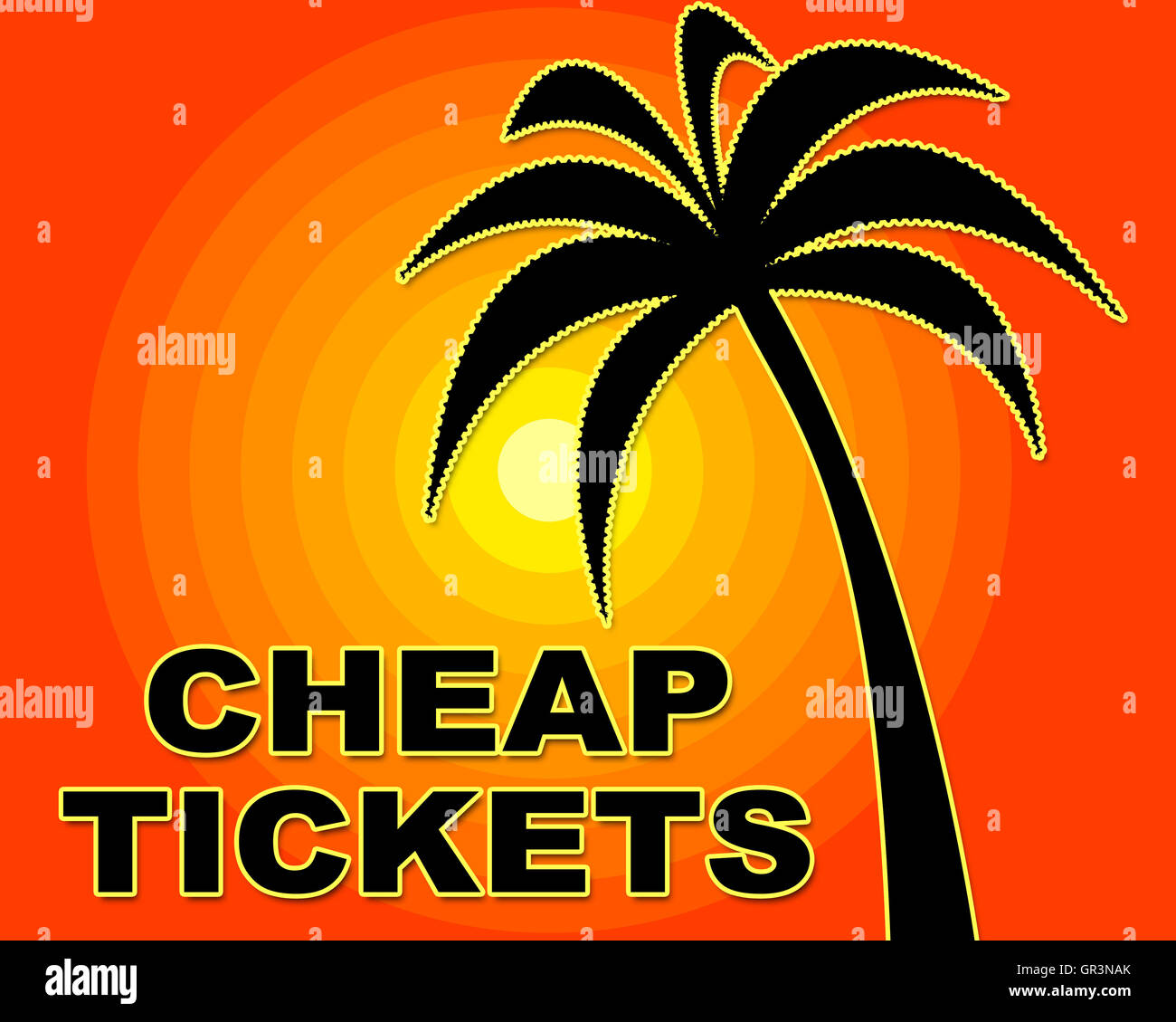 Cheap Tickets Meaning Low Cost And Promotional Stock Photo - Alamy