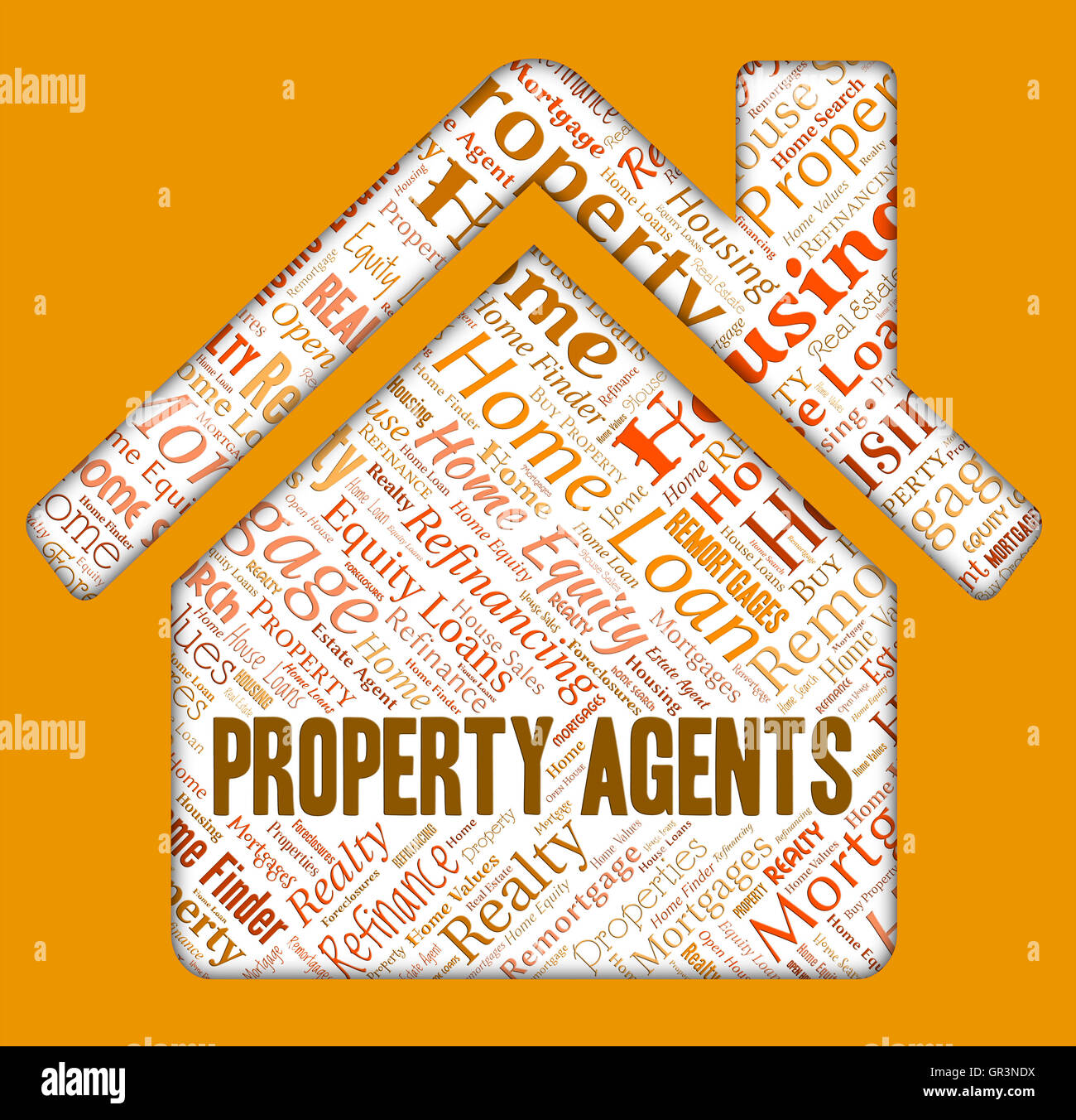Property Agents Representing Real Estate And Housing Stock Photo - Alamy