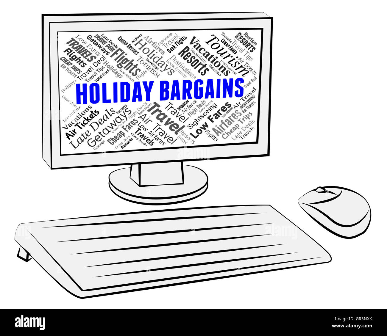 Bargains holidays hi-res stock photography and images - Alamy
