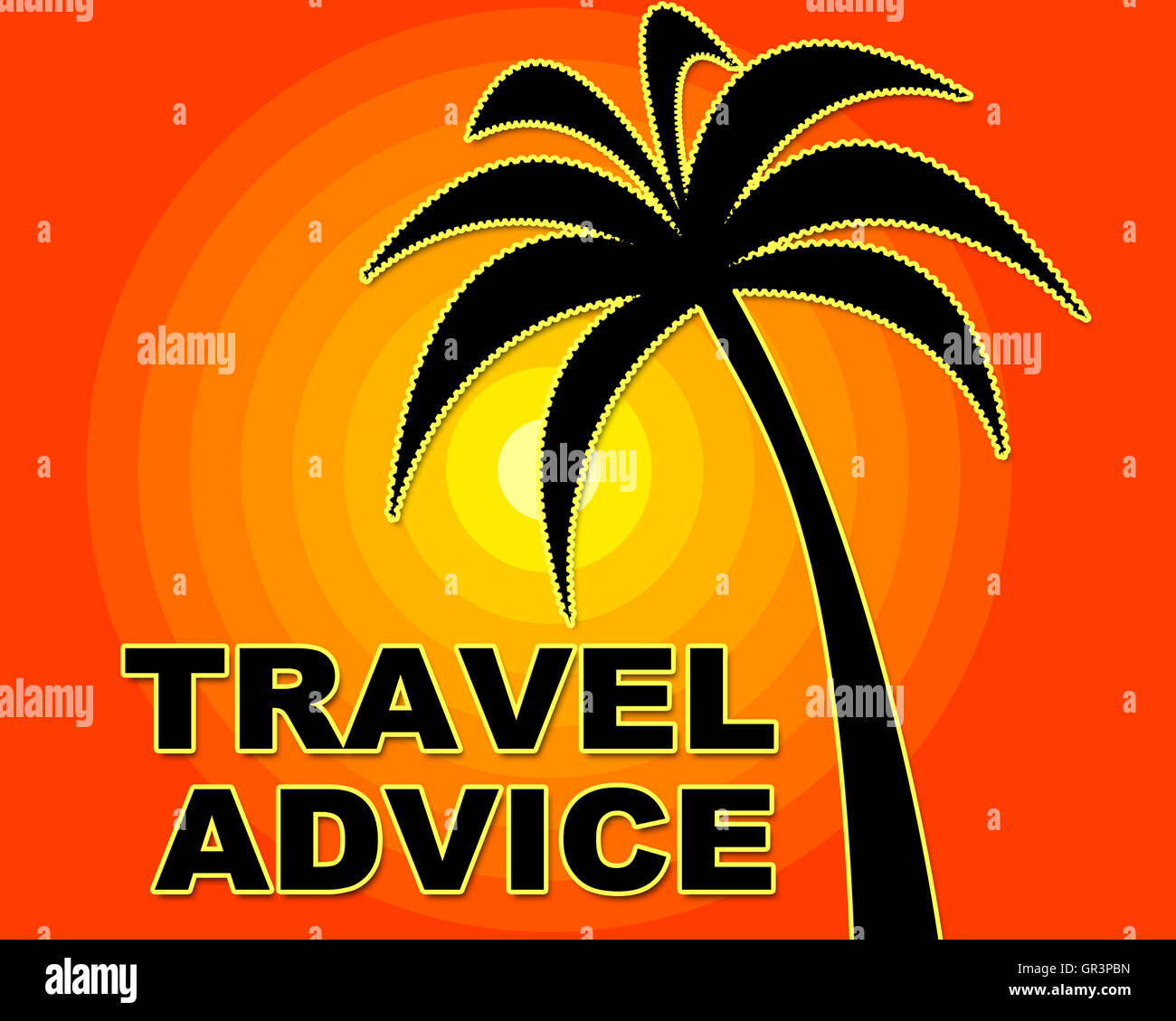 Travel Advice Indicating Getaway Advise And Trip Stock Photo - Alamy
