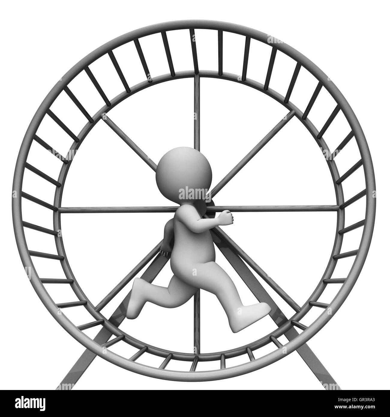 Hamster Wheel Drawing